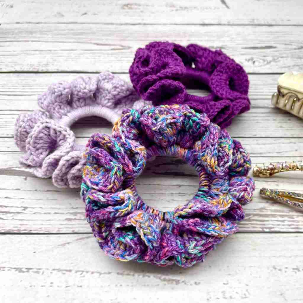 Quick and Easy Crochet Scrunchie: Free Pattern & Video Tutorial ...